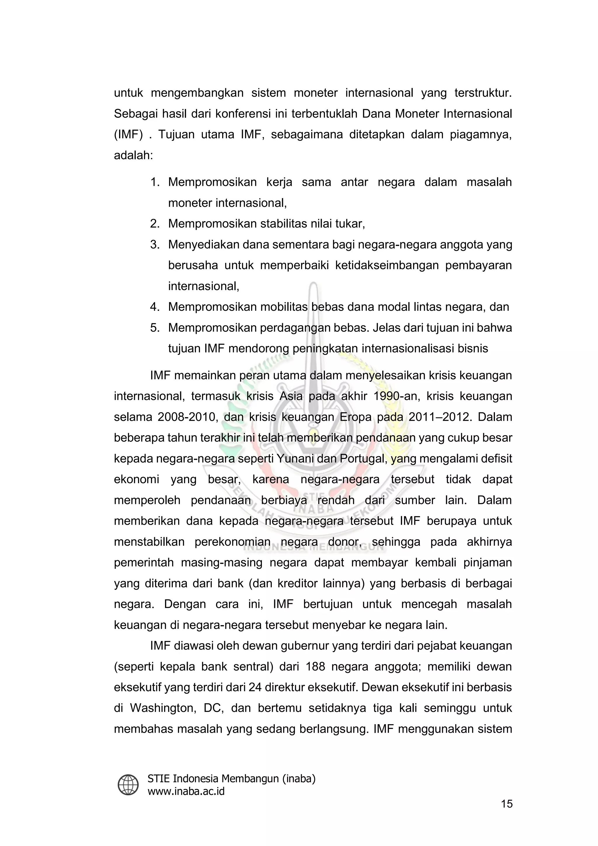 Mnd001 manajemen keuangan internasional-modul-sesi 3 | PDF