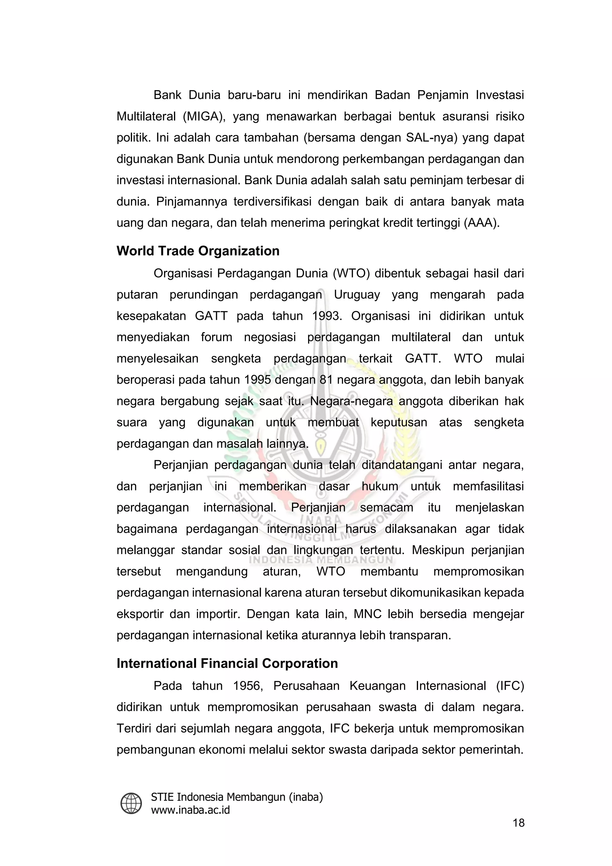 Mnd001 manajemen keuangan internasional-modul-sesi 3 | PDF