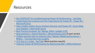Power BI / AAS Data Model Optimization 101 v2 | PDF