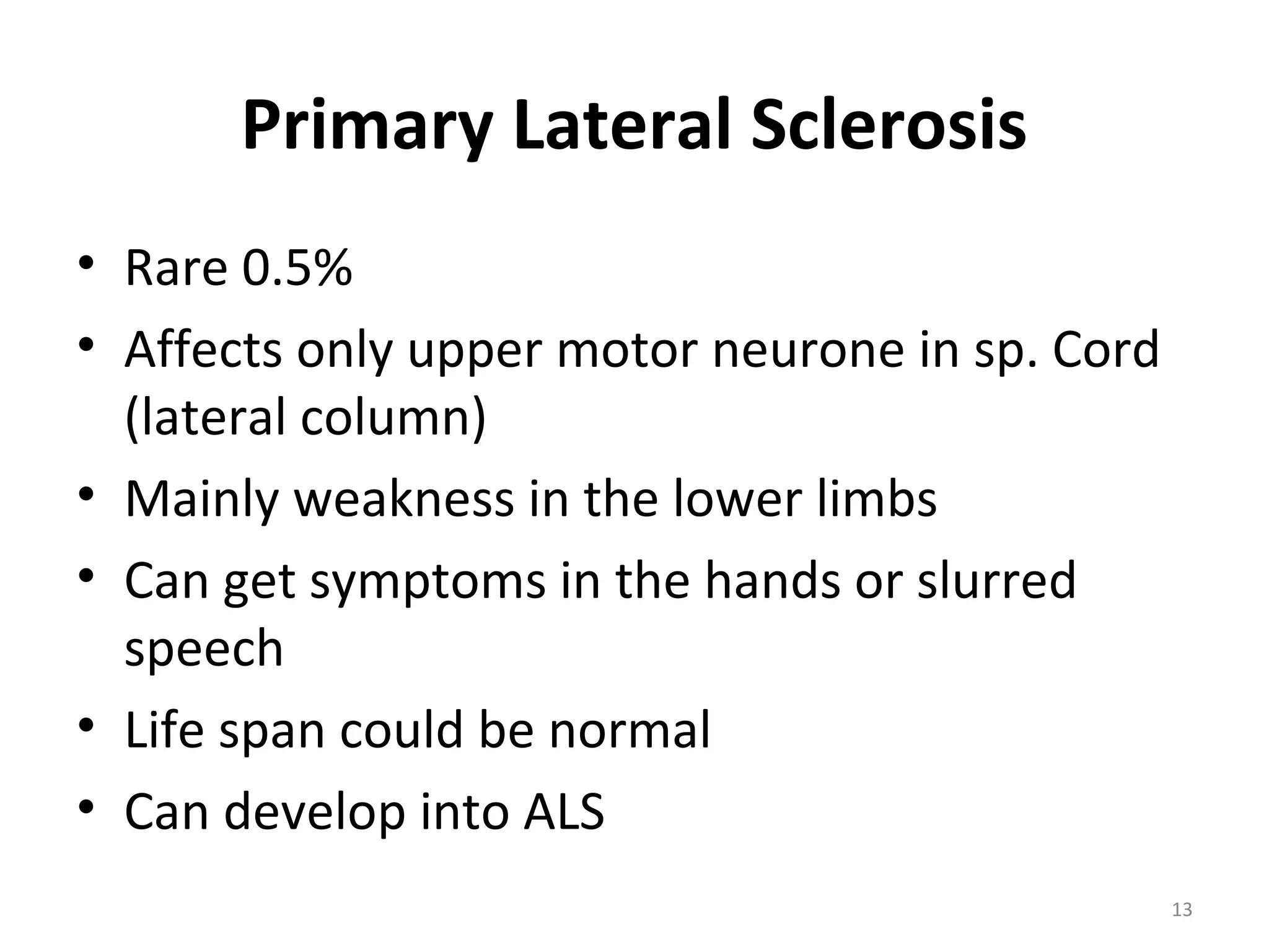 MOTOR NEURON DISEASE / SPINAL MUSCULAR DYSTROPHY | PPT