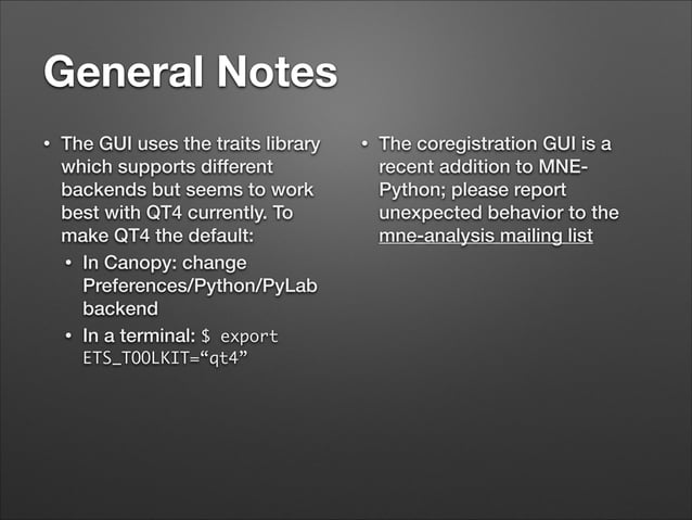 MNE-Python Coregistration | PPT