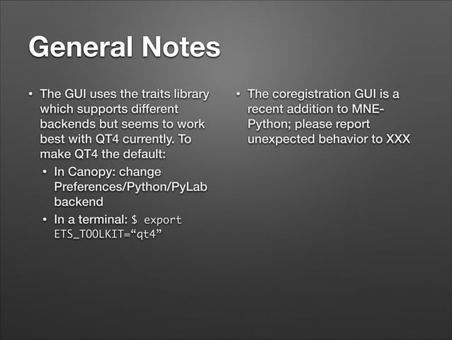 MNE-Python Coregistration | PDF | Technology & Computing