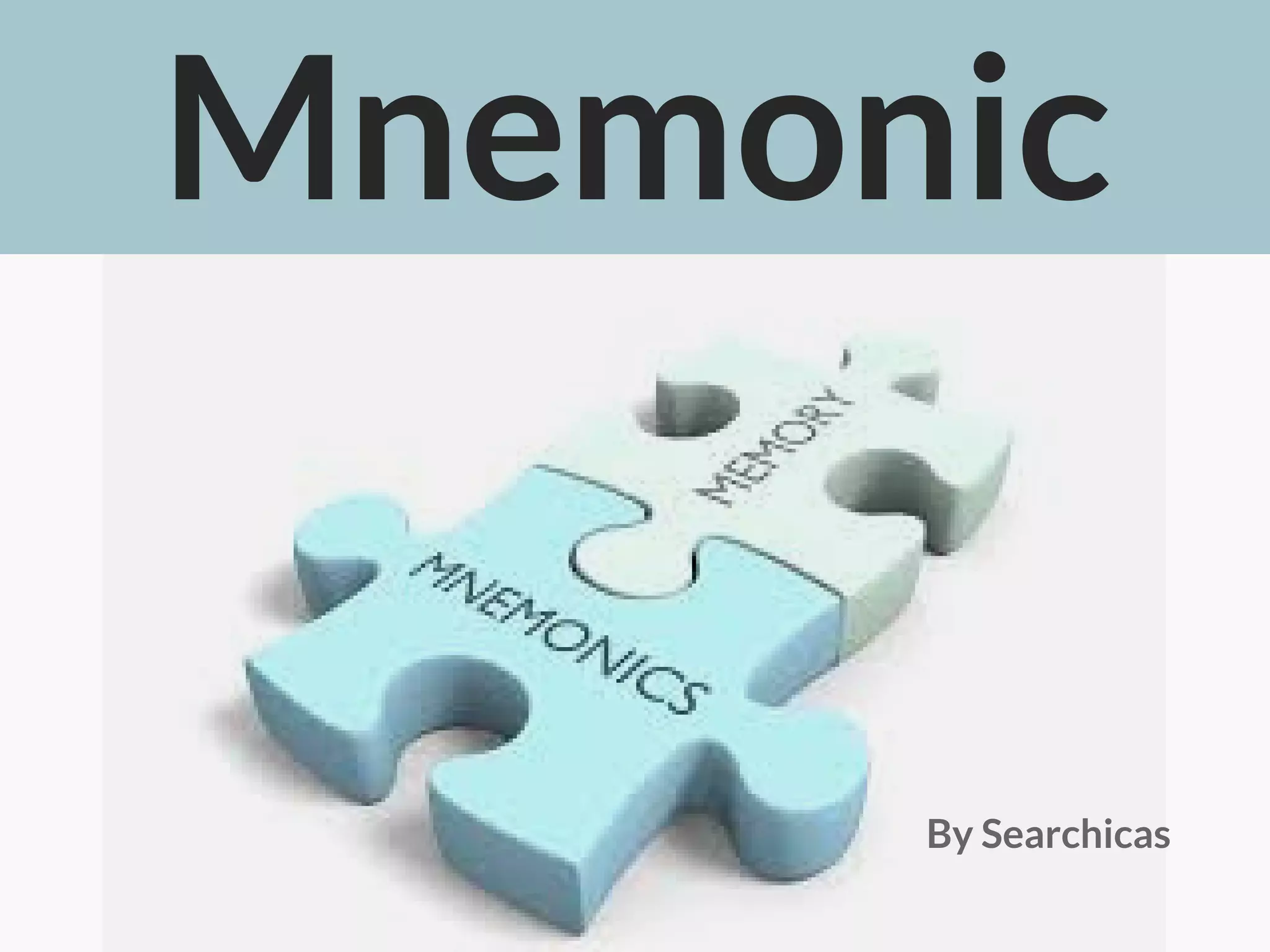 Mnemonic | PDF