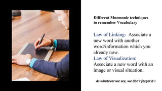Mnemonic- strategy to learn vocabulary.pptx | Science