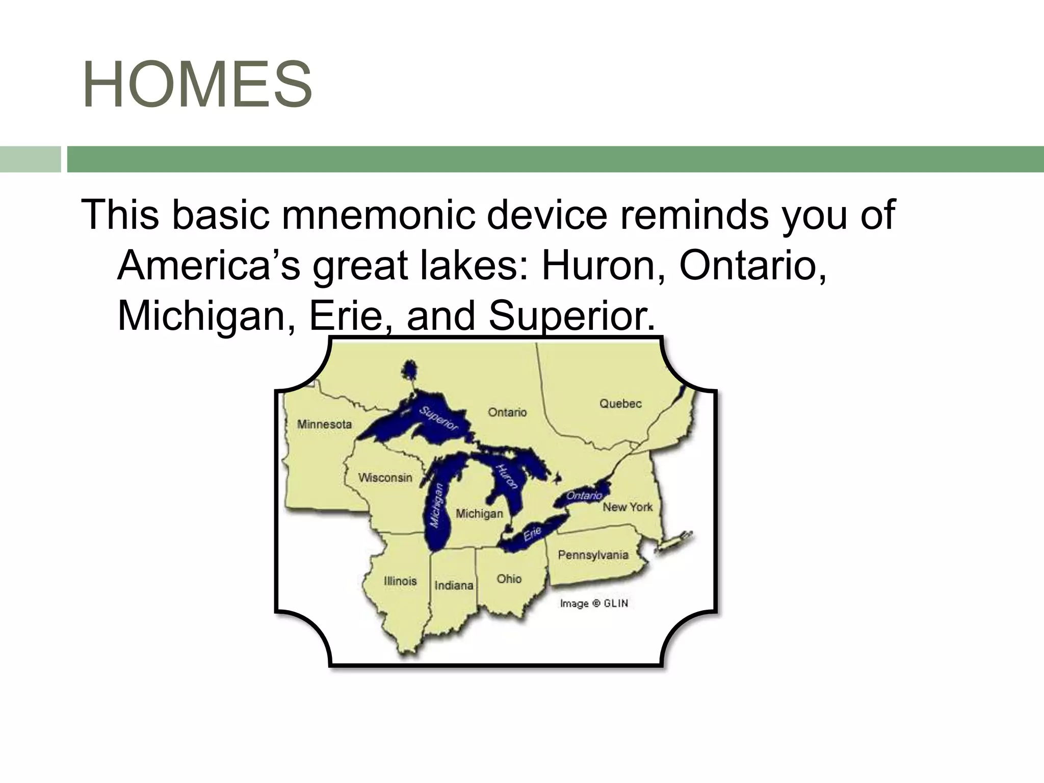 Mnemonic devices | PPTX
