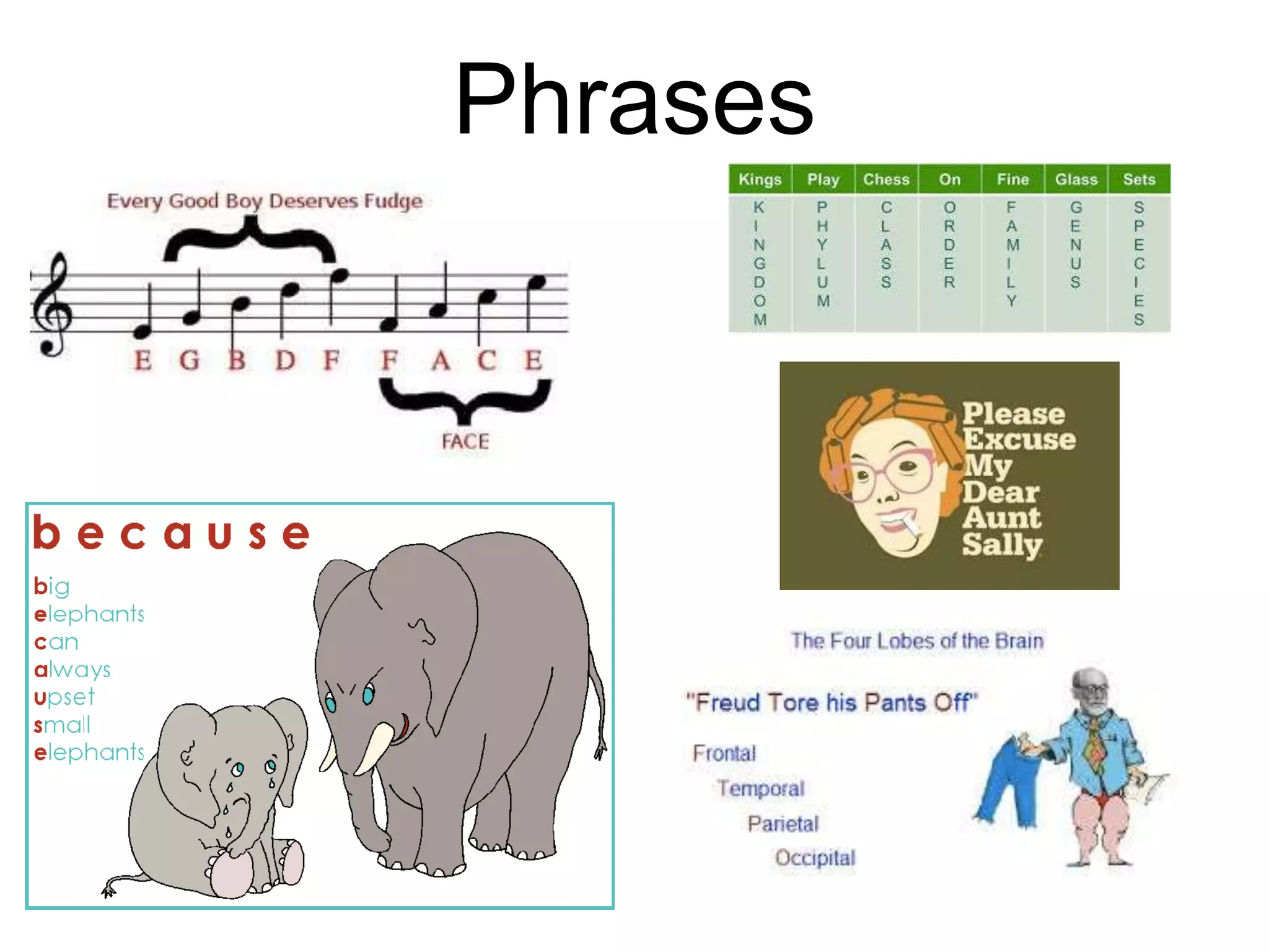 Mnemonic devices | PPTX
