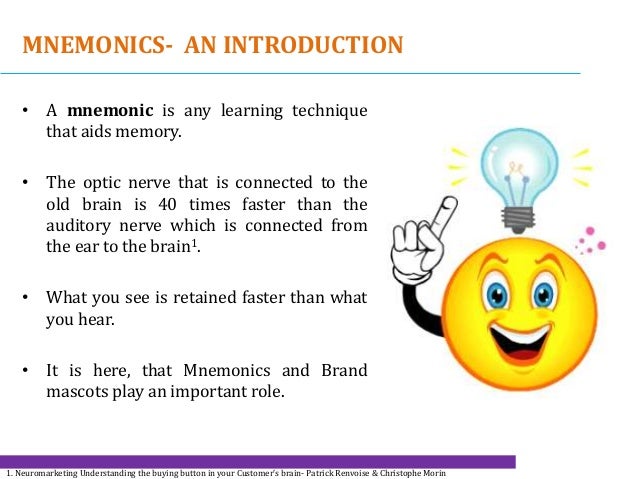 Brand Mnemonics