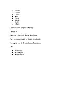 Mnemonics biochemistry carbohydrates | DOCX