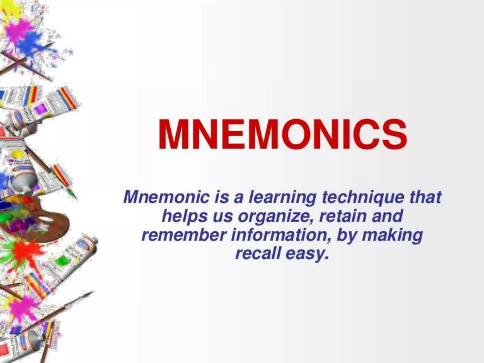 Medical Mnemonics by sourabh kosey | PPT