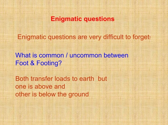 Mnemonics for geotechnical engineering | PDF | Education