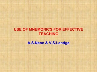 Mnemonics for geotechnical engineering | PDF