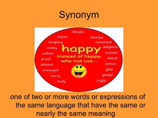 Nom-, Nym Mnemonics | PPT