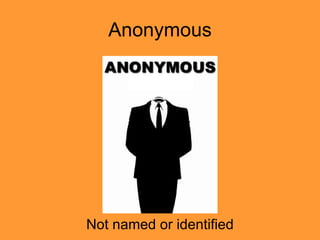 Nom-, Nym Mnemonics | PPT