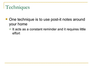 Mnemonics studyskills | PPT