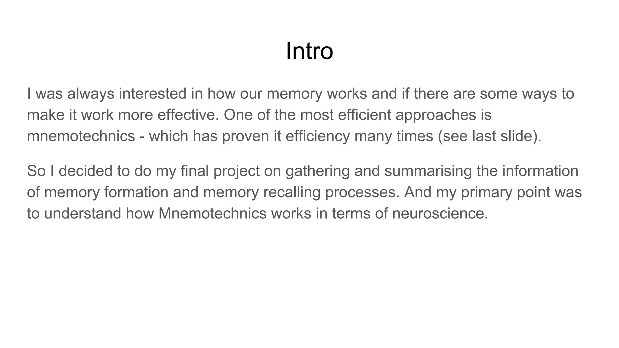 Mnemotechnics from neuroscience point of view | PDF