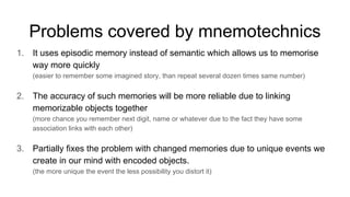 Mnemotechnics from neuroscience point of view | PDF