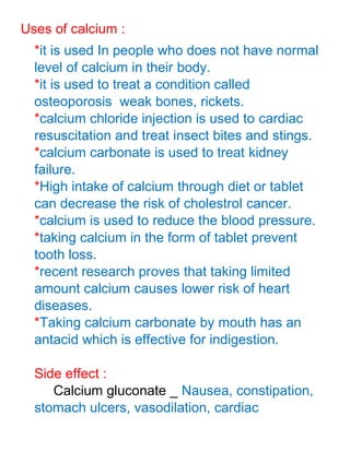 Calcium | PDF