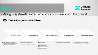 Basics to Mining & Mineral Processing | PPT