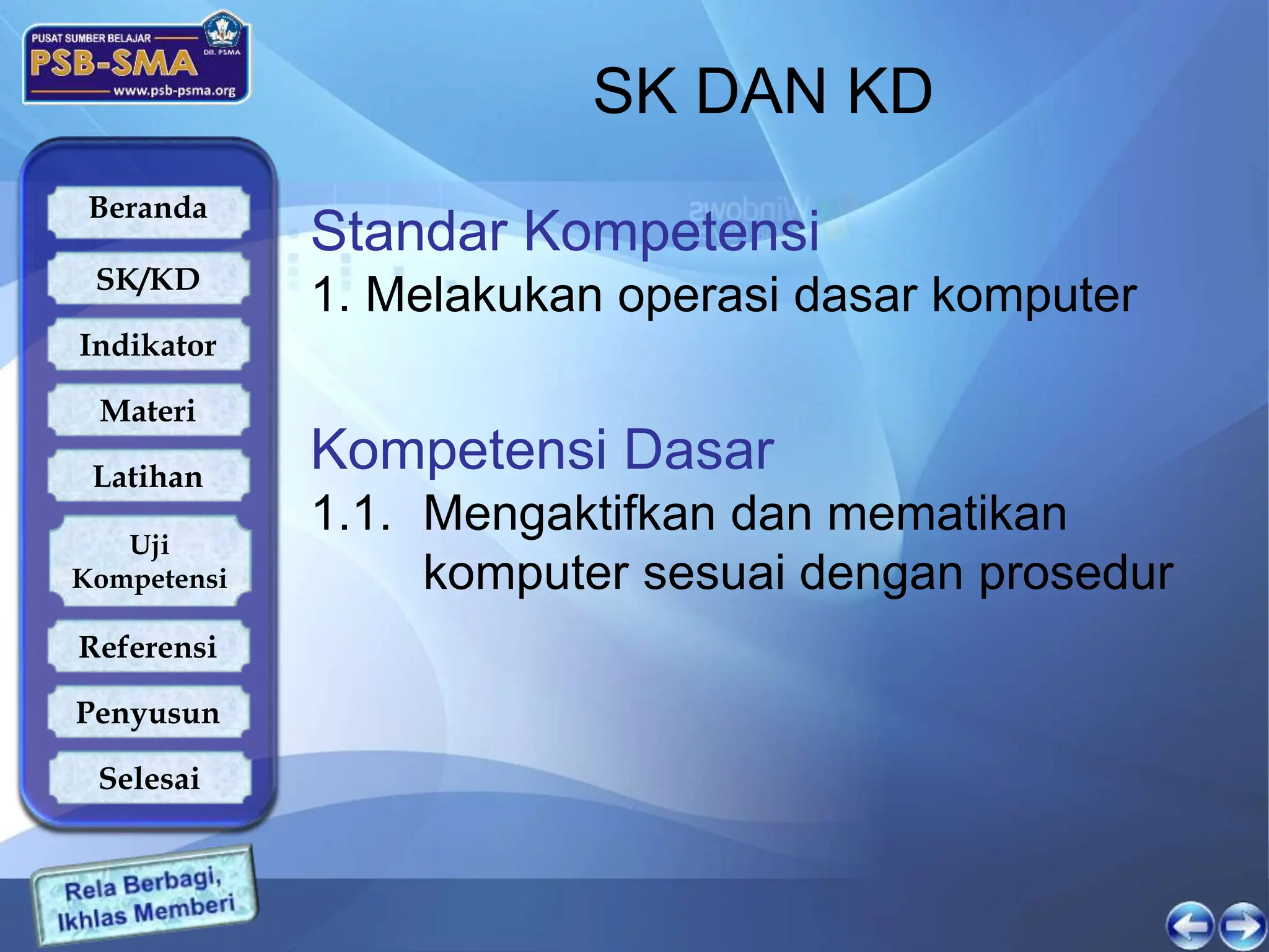 Prosedur dan Cara Menghidupkan dan Mematikan Computer | PPT