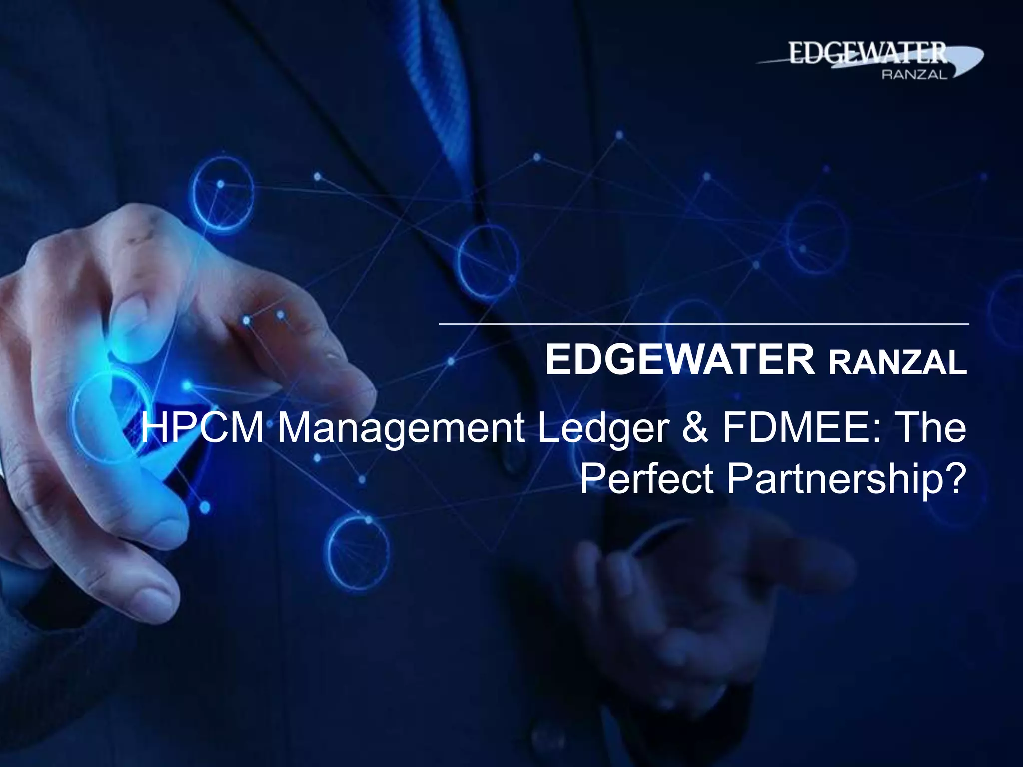 HPCM Management Ledger & FDMEE: The Perfect Partnership? | PPT