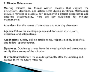 MNGT- 21022_Office Management-Lecture 9_Memo_writing_minutes ...