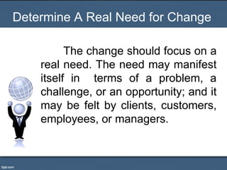 Management of Change-Force Field Analysis & Strategy for Managing ...