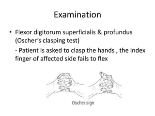 Median nerve injuries and mangement | PPTX