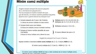 Mínim comú múltiple | PPT | Free Download