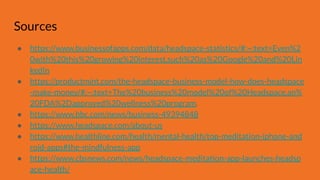 Headspace Company Presentation (redo) | PDF