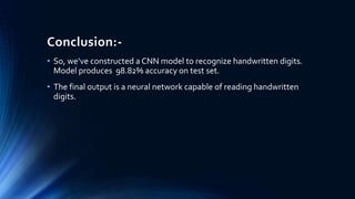 Mnist soln | PPTX