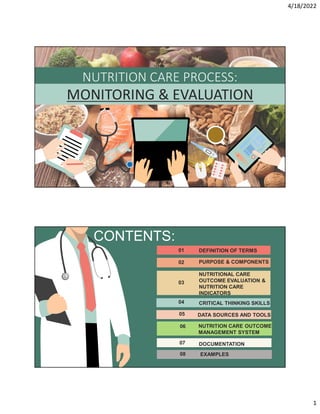 mnitoring and evaluation.pdf evaluation @ | PDF