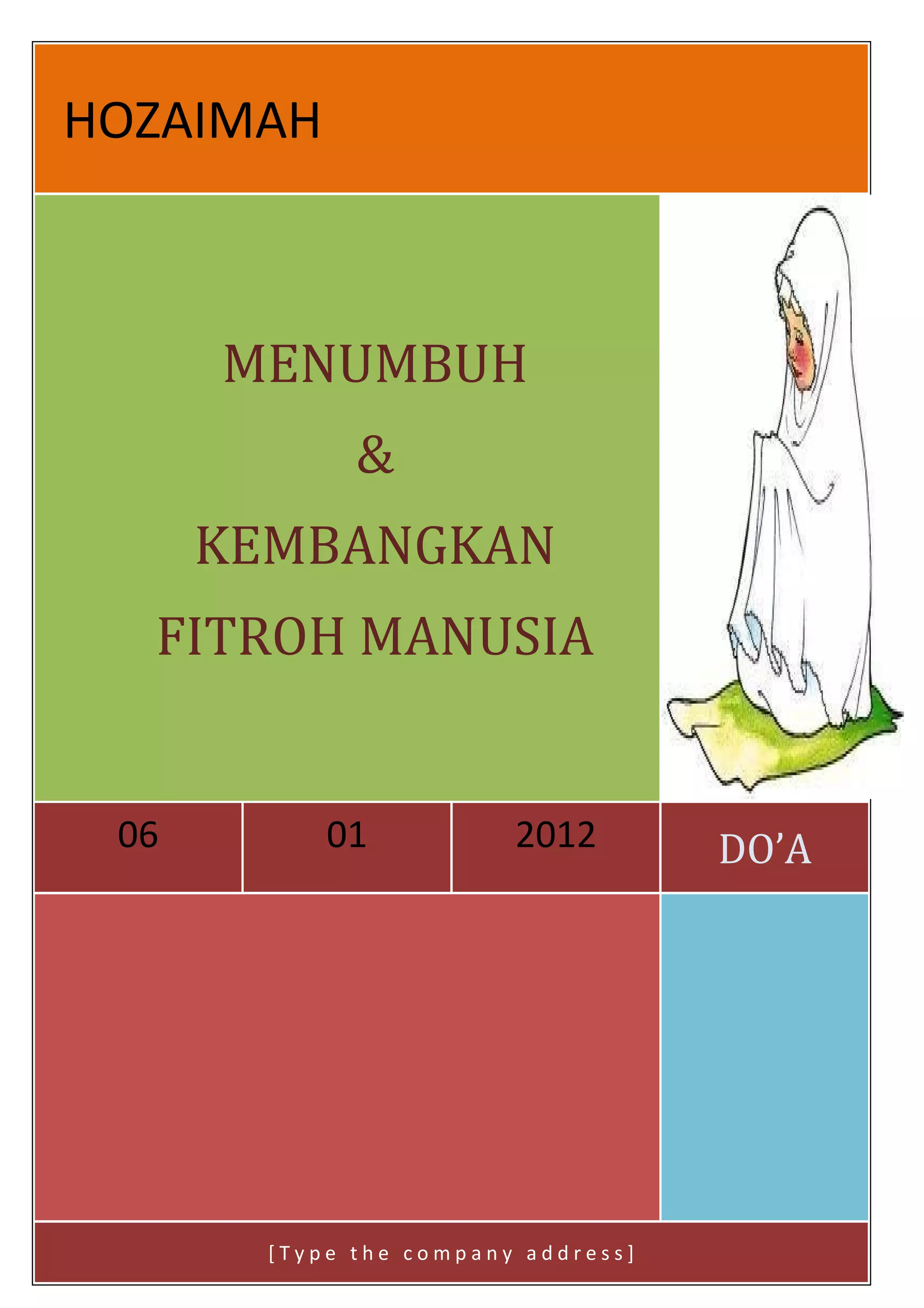 Mnmbh dan kmbngkan fitroh manusia | DOC