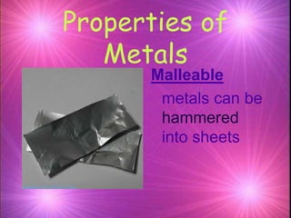 metals and nonmetals | PPT