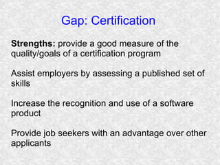 BSD Certification Group: A Case Study in Open Source Certification | PDF