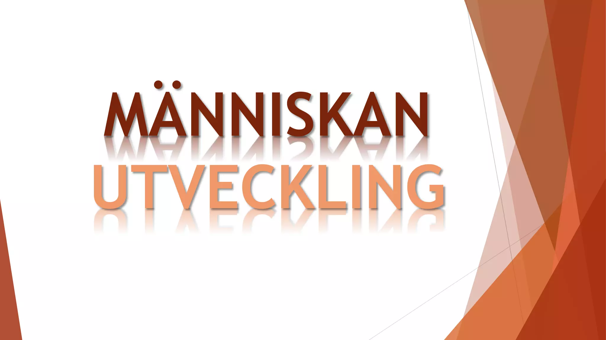 Människans utveckling pp | PPT