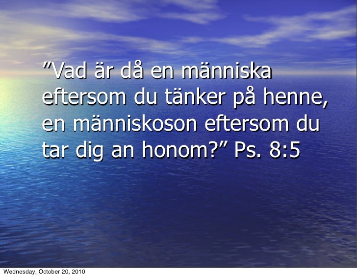 Människans skapelse