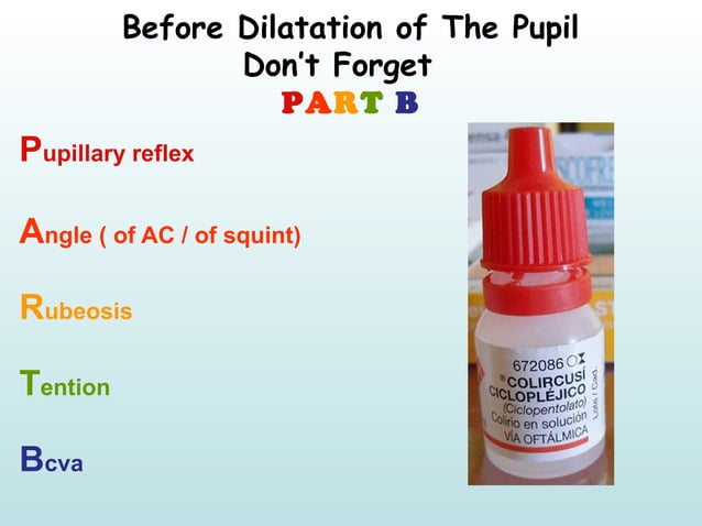 Mnemonics of Ophthalmology II | PPT | Eye and Vision Conditions ...