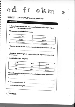 Món ortogràfic 5 solucions | PDF