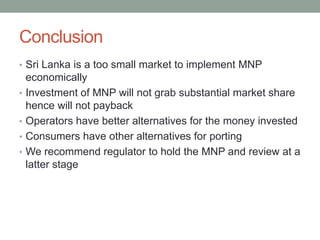 Mnp | PPTX | Phone Services | Home Utilities