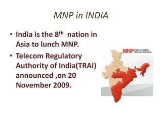 MNP,PPT BY VENKATESH. | PPT