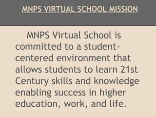 MNPSVS Summer 2012 Student Orientation_draft | PDF