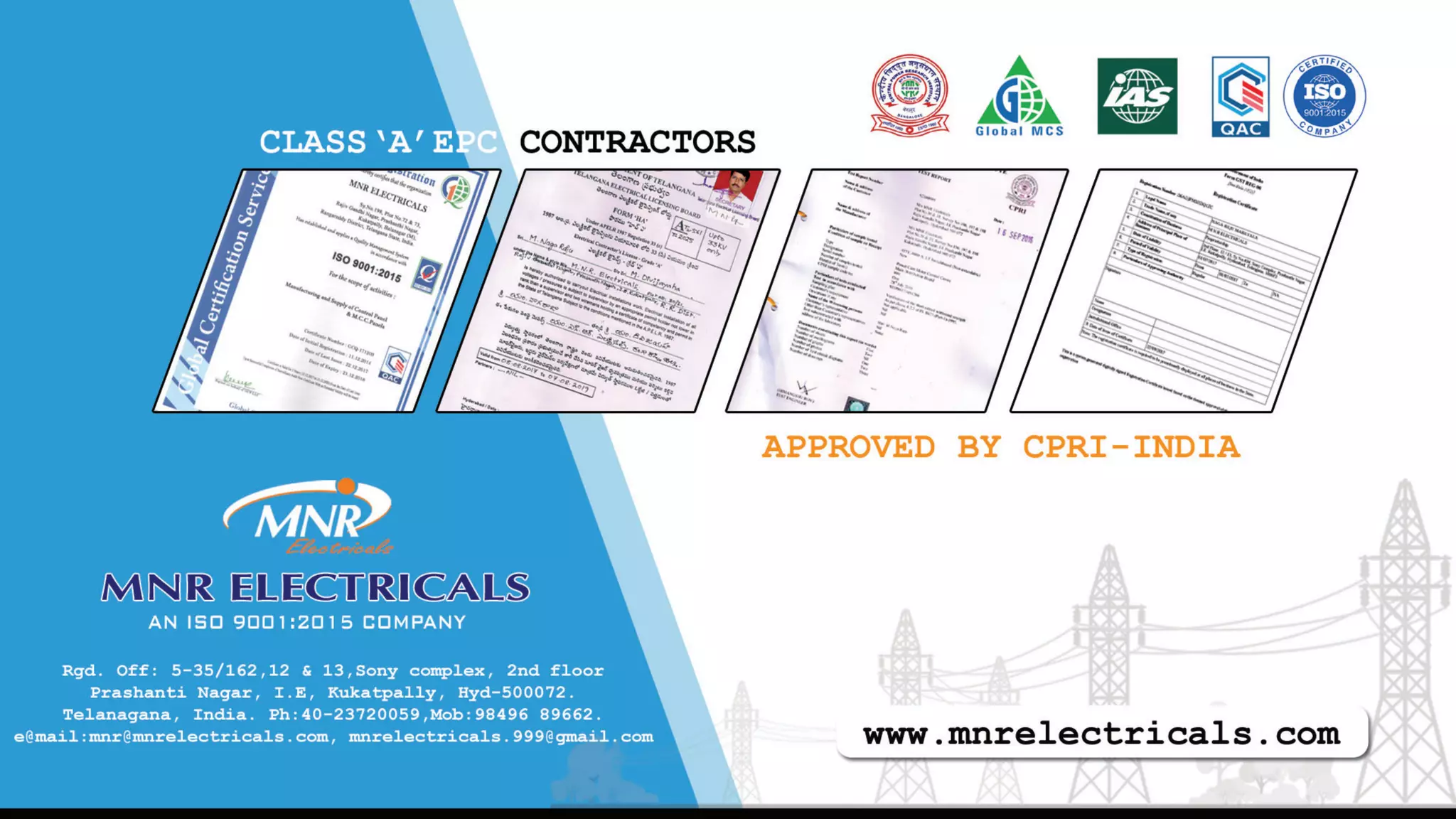 Mnr company profile erection | PDF | Manufacturing Industry | Industries