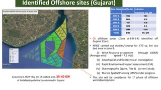 Offshore wind energy Development in India, MNRE, Government of India | PPTX