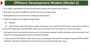 Offshore wind energy Development in India, MNRE, Government of India | PPTX