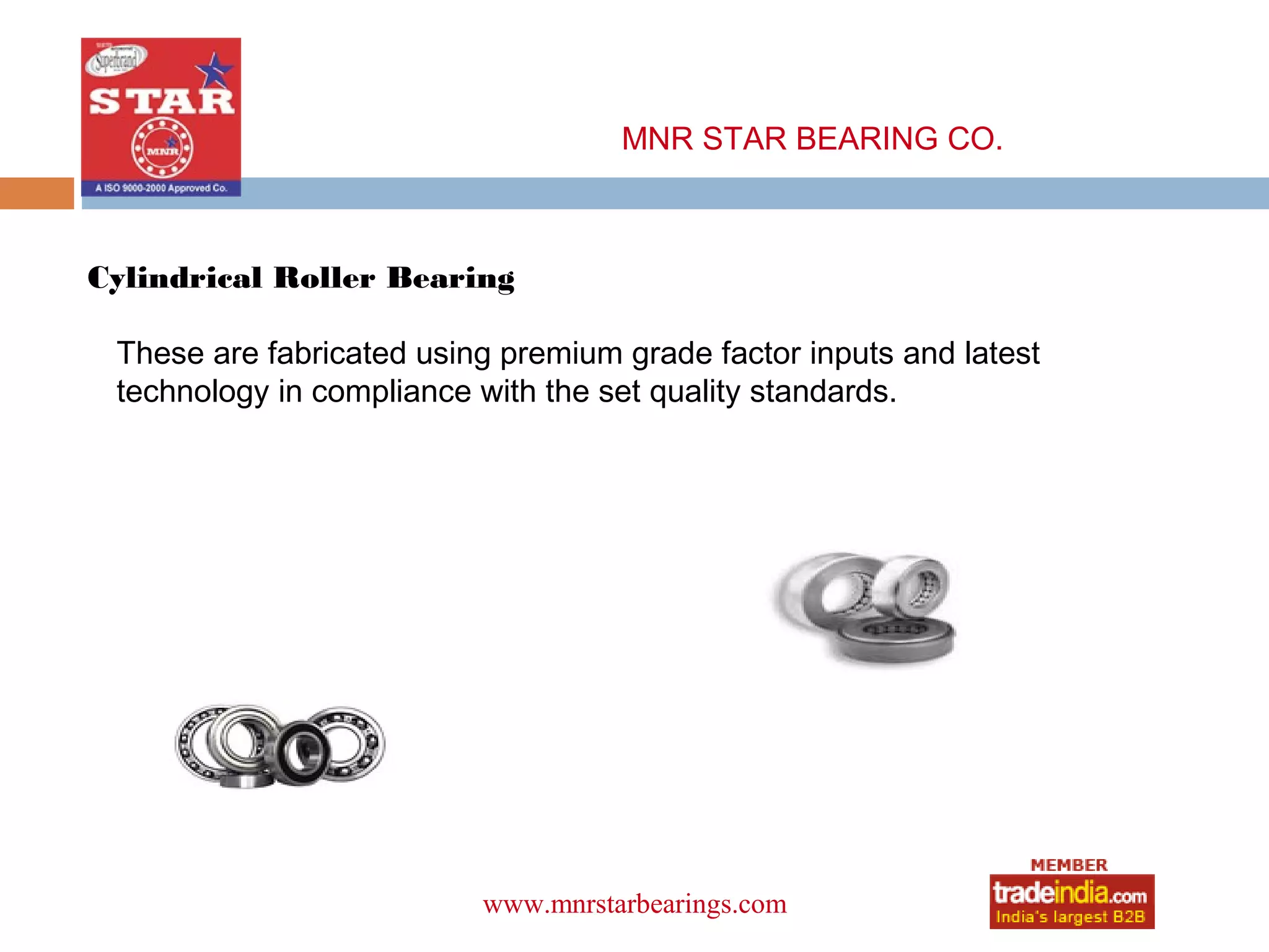 MNR STAR BEARING | PPT