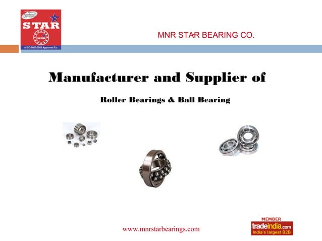 MNR STAR BEARING | PPT