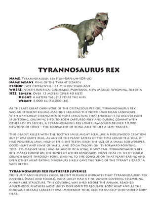 Dinosaurs Unearthed Bios | PDF
