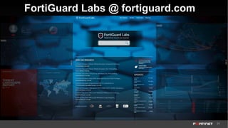 MNSEC 2018- FortiGuard Lab’s Threat Landscape Highlights | PPT