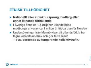 Mänskliga rättigheter i kollektivtrafiken | PPT
