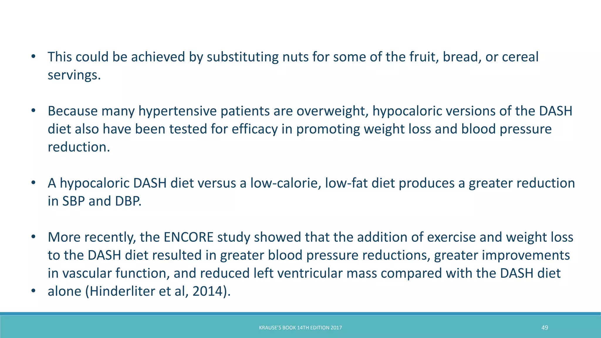 Medical Nutrition Therapy for Cardiovascular Diseases, Krause Book 14th ...